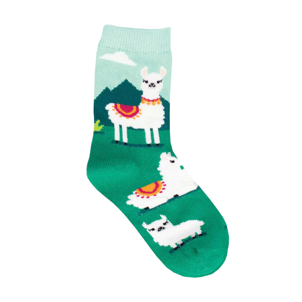 Kids' Yo Llama Socks – Socksmith Canada Inc.