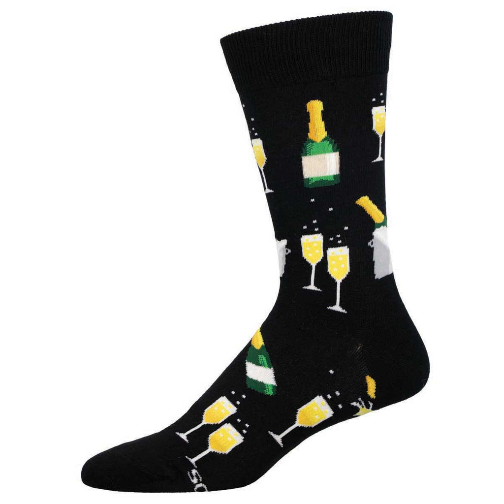 Mens Champagne Toast Socks Socksmith Canada Inc