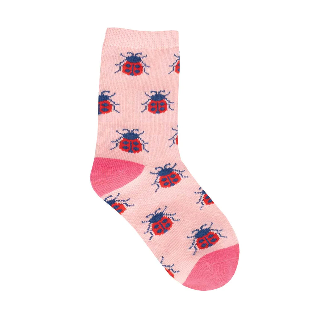 Kids' Ladybug Love Socks – Socksmith Canada Inc.
