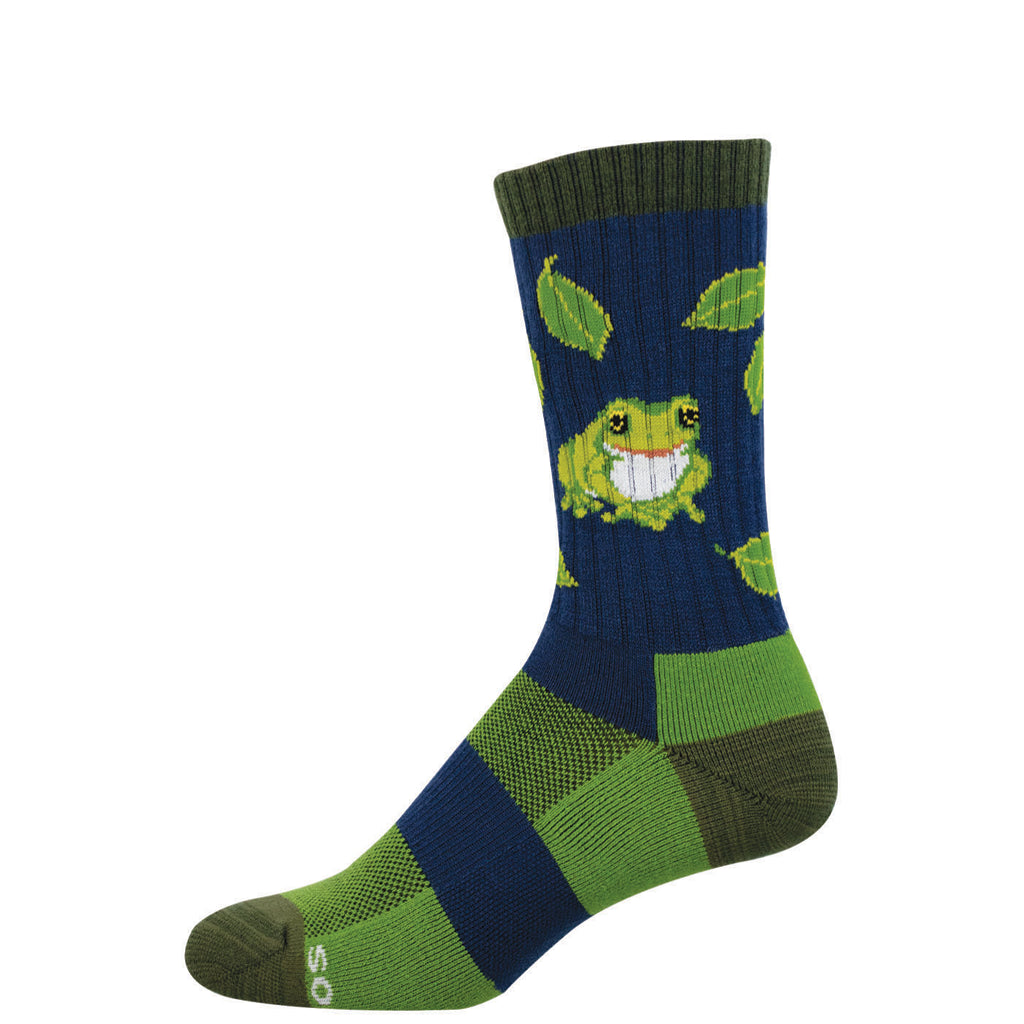 Men's - Compass Wool - Leap Frog – Socksmith Canada Inc.