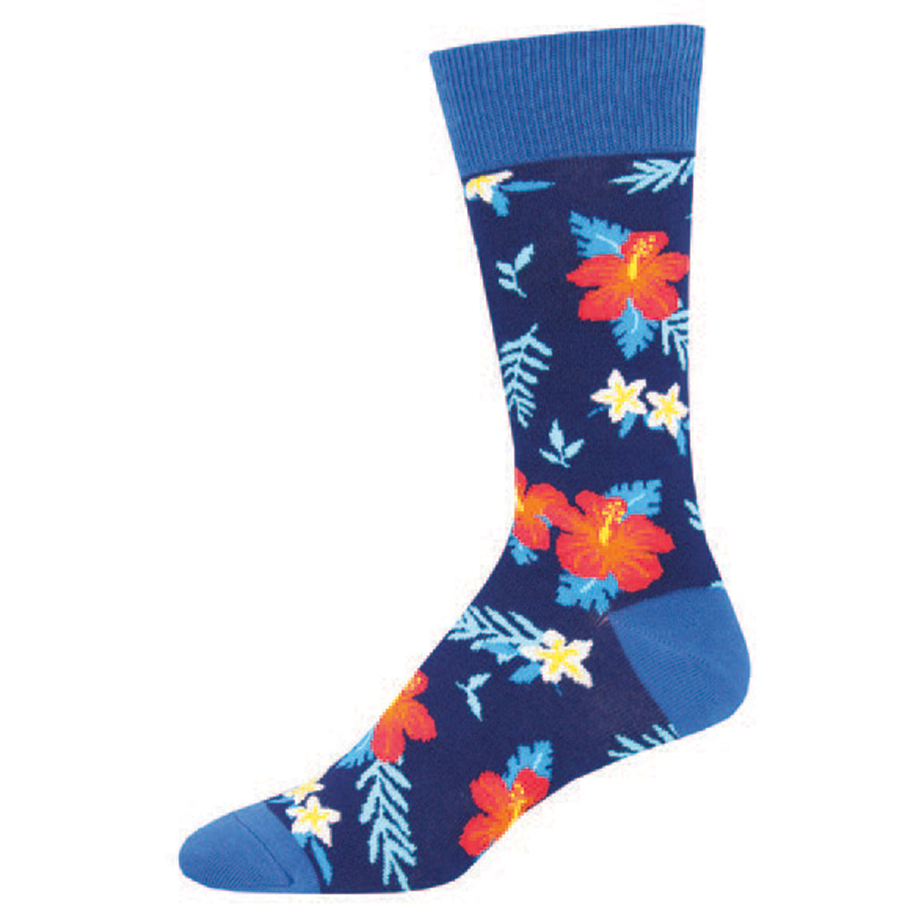 Men's Aloha Floral Socks – Socksmith Canada Inc.