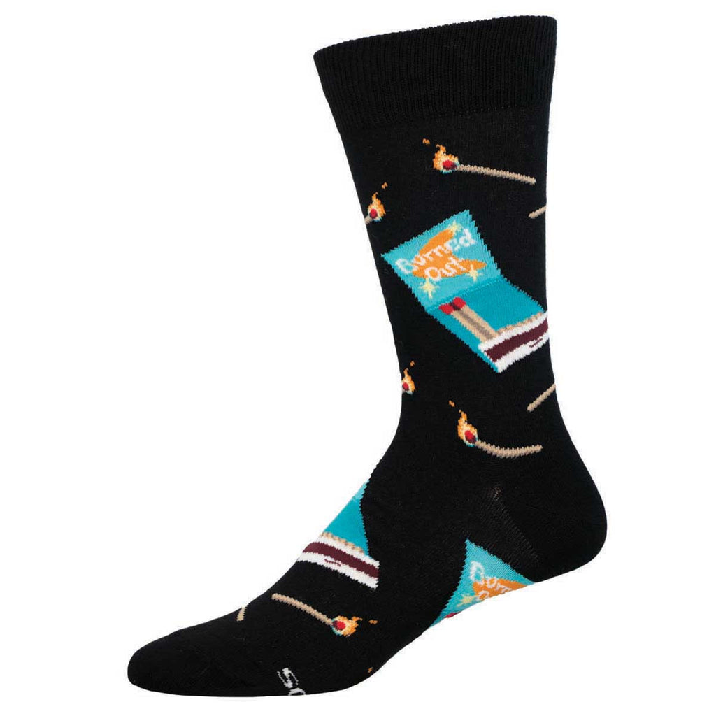 Men's I'm Burned Out Yo Socks – Socksmith Canada Inc.