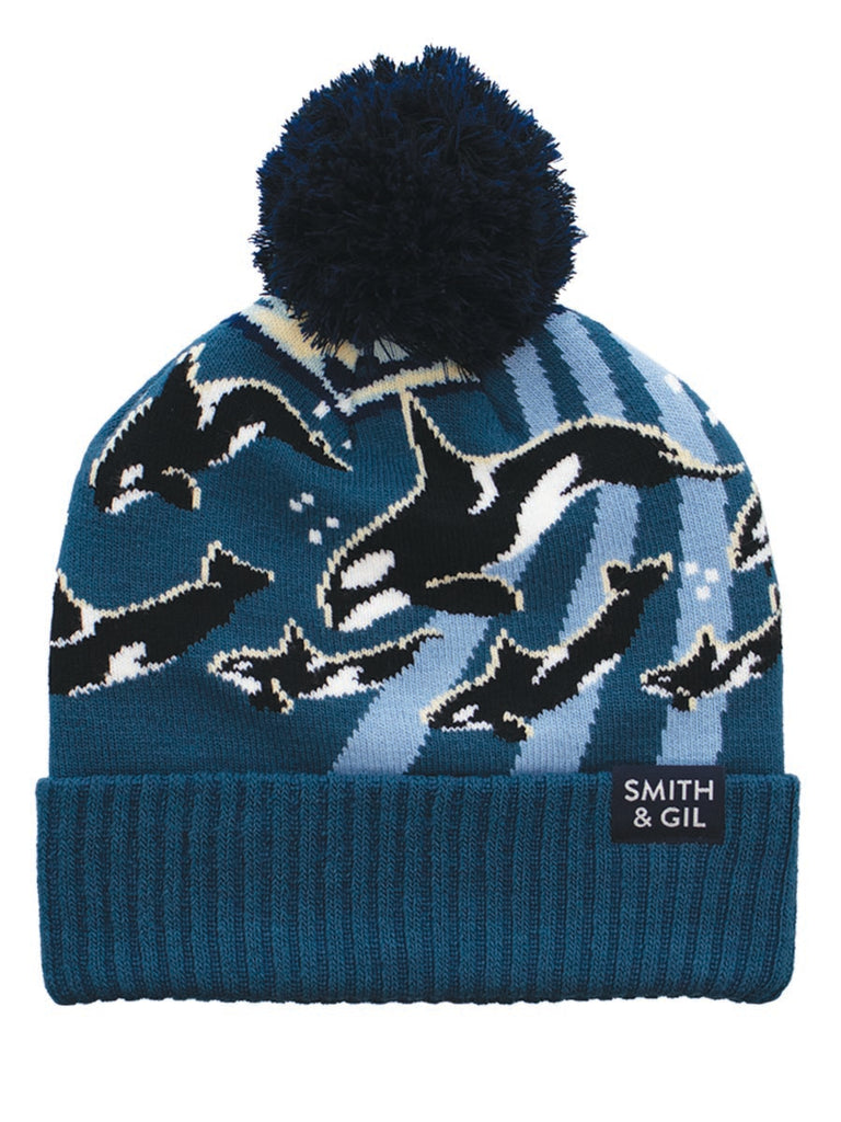 Killer Whales - Smith & Gil Beanie – Socksmith Canada Inc.