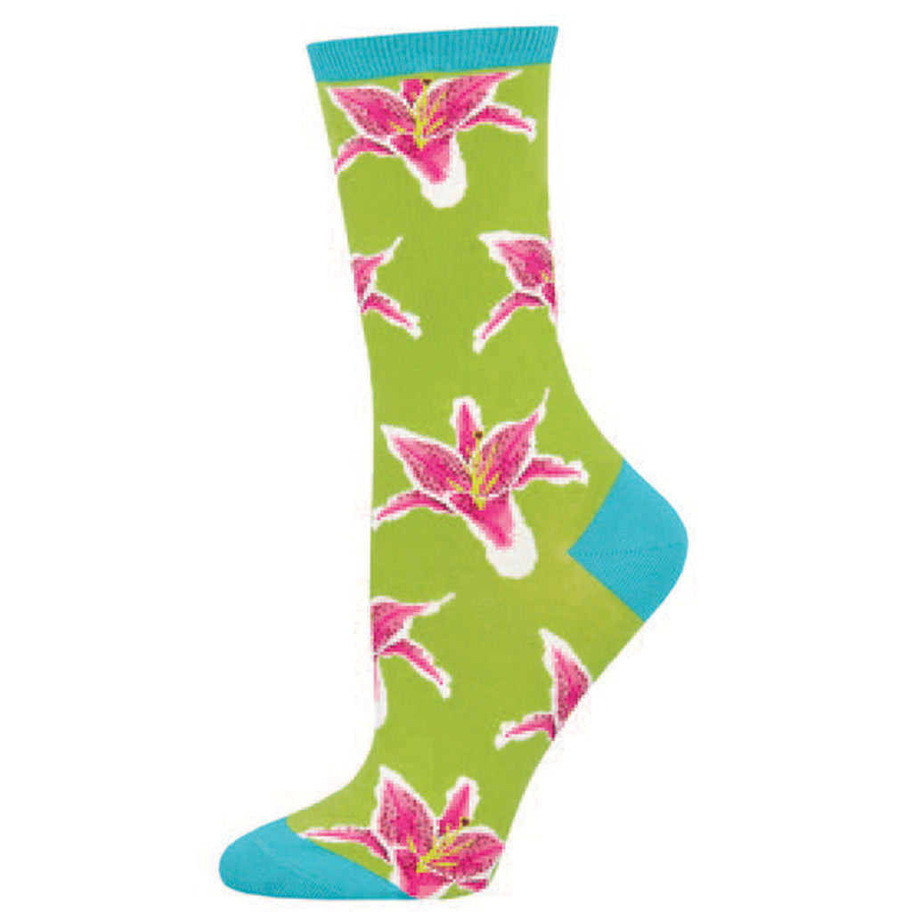 Ladies Lilies Socks – Socksmith Canada Inc.